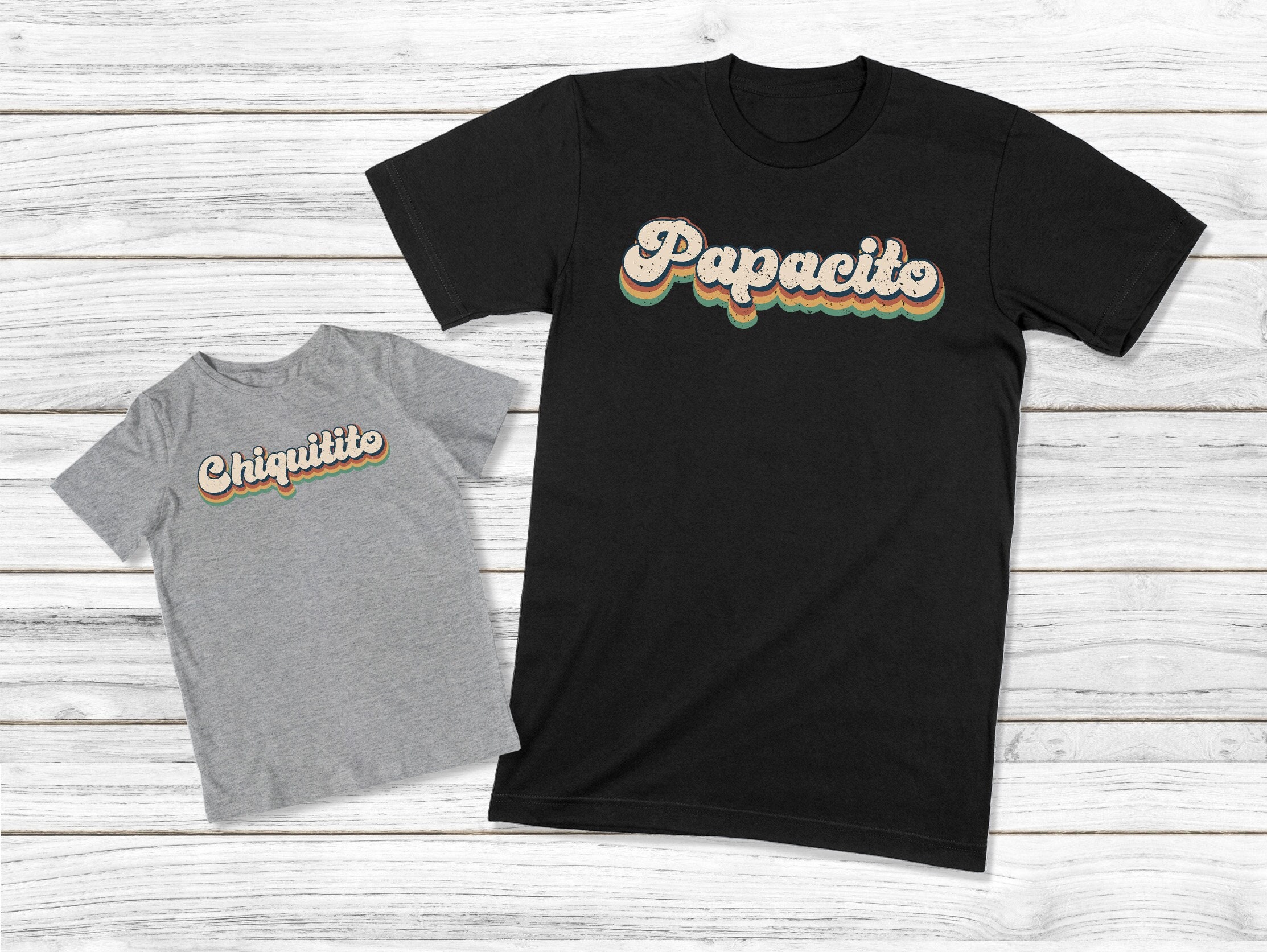 Daddy and Son Shirts, Papacito Chiquitito Shirt, Father and Son Shirt ...