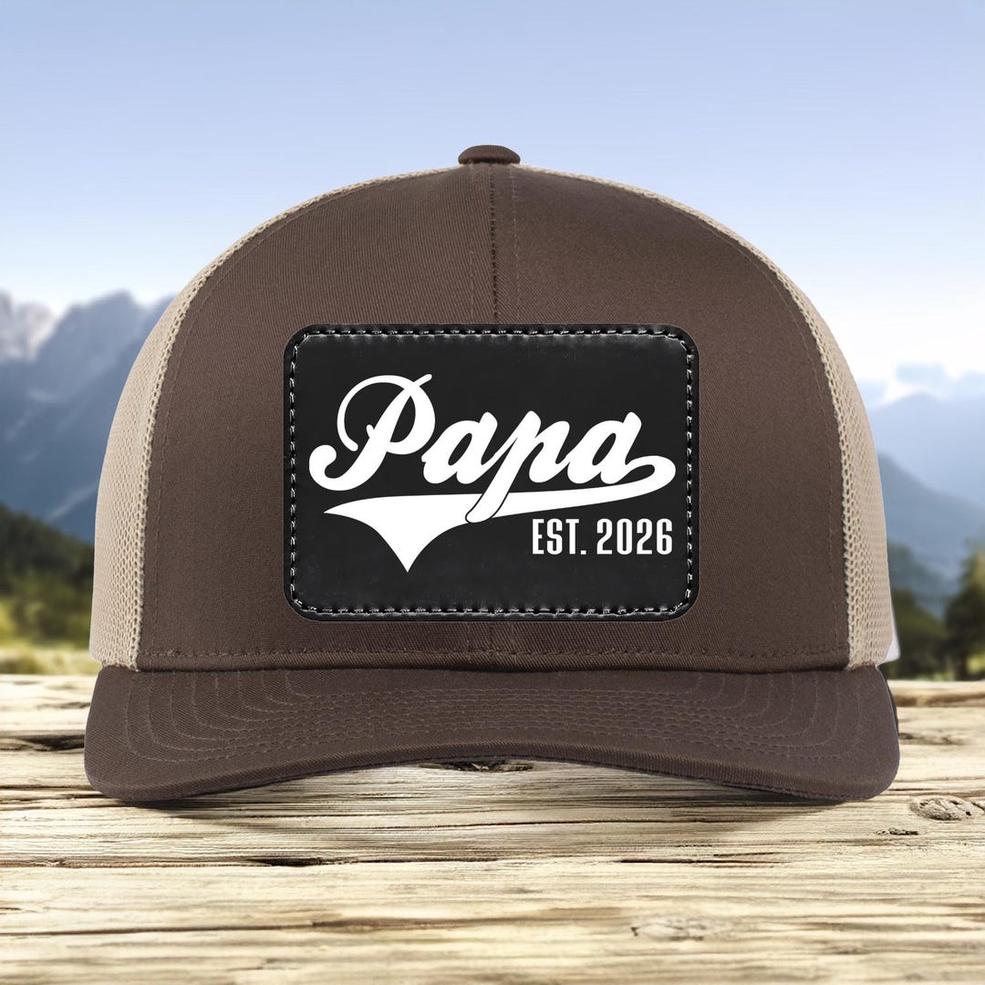 Papa Hat, Papa Baseball Hat, Fathers Day Gift Papa, New Papa Gift, Papa ...