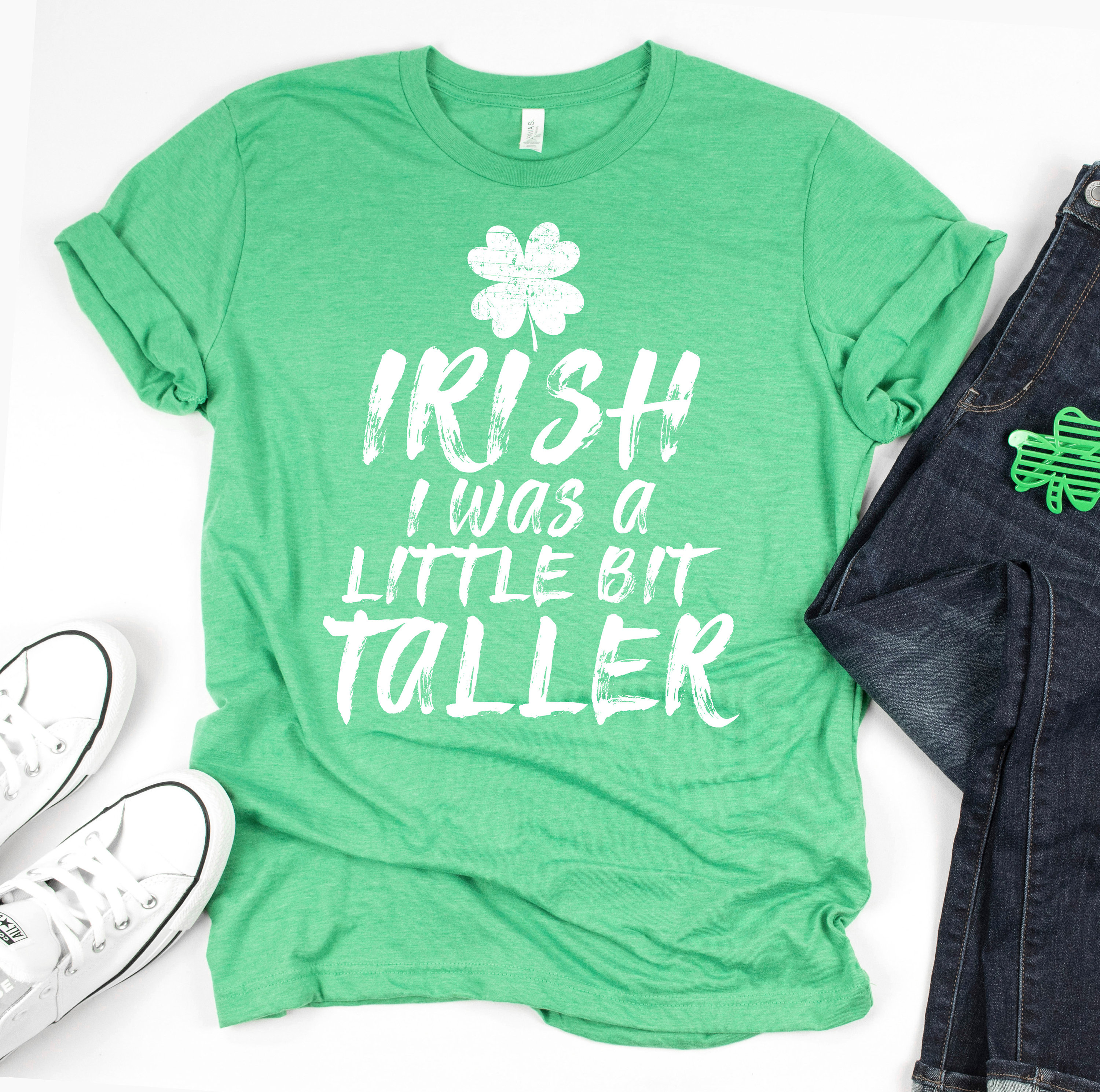 Irish I Was A Little Bit Taller Shirt Funny St Patty Shirt - Etsy