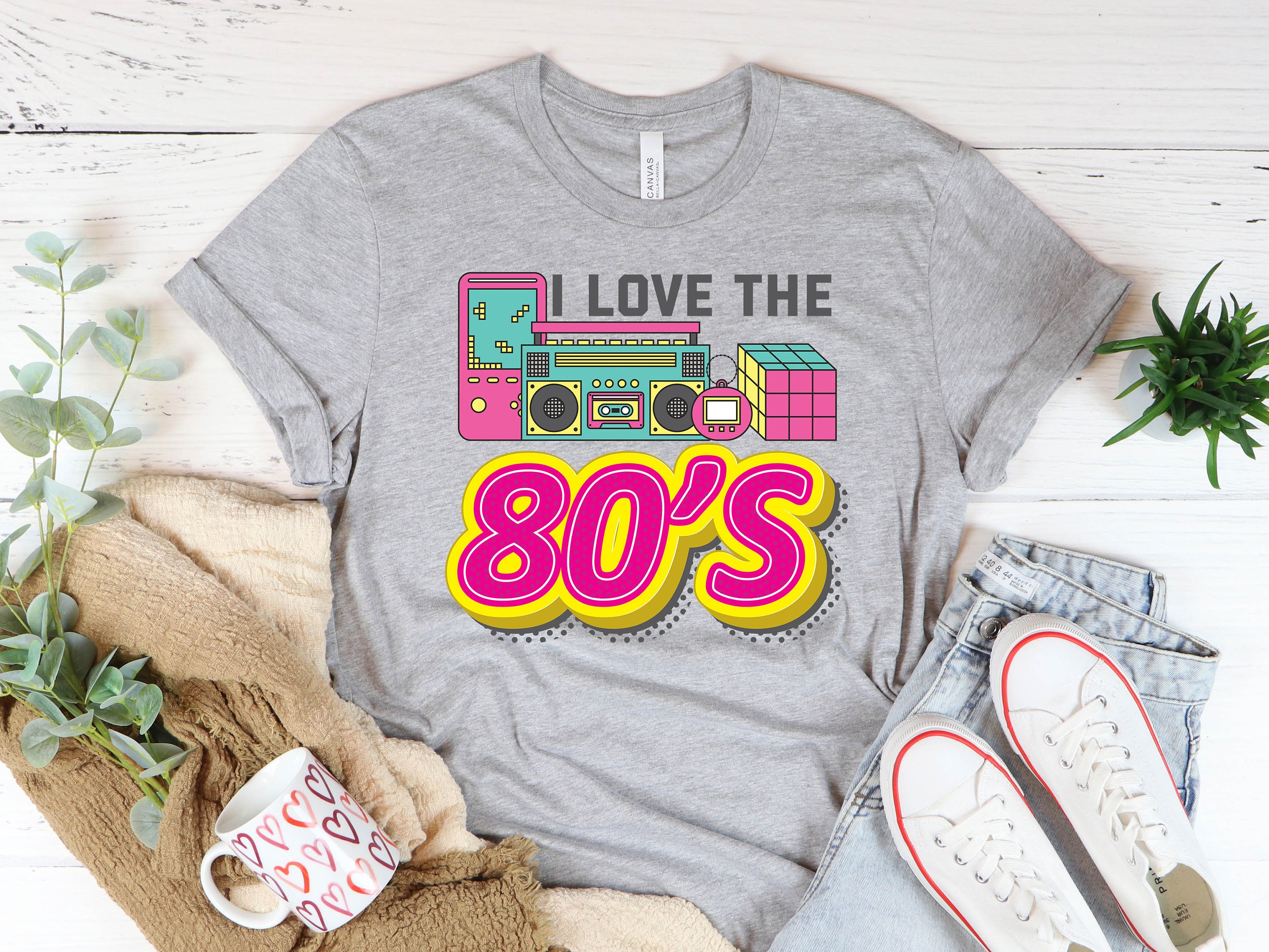 I Love the 80s Shirt Back to the 80s Tee 80s Shirt for - Etsy