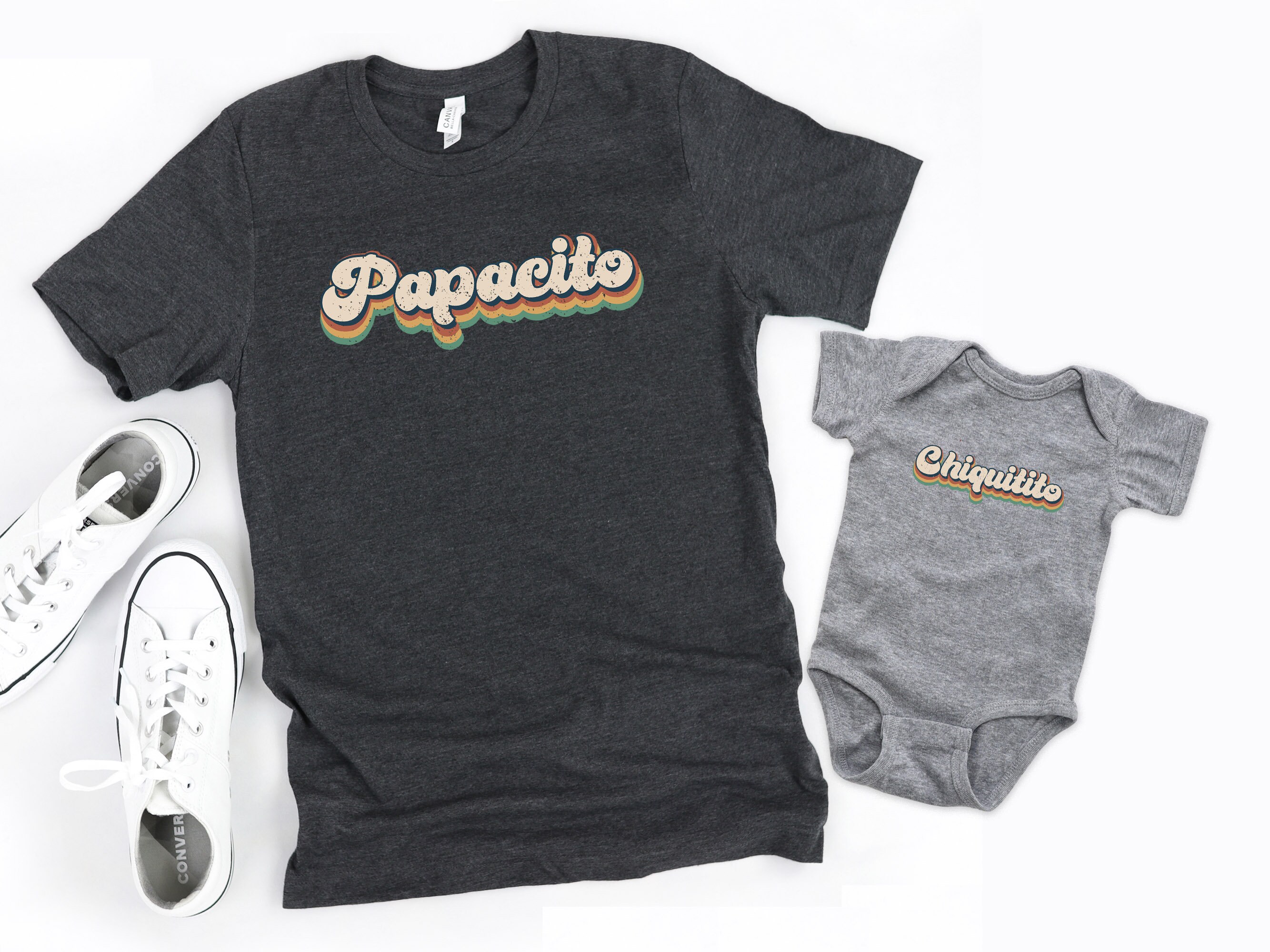 Daddy and Son Shirts, Papacito Chiquitito Shirt, Father and Son Shirt ...