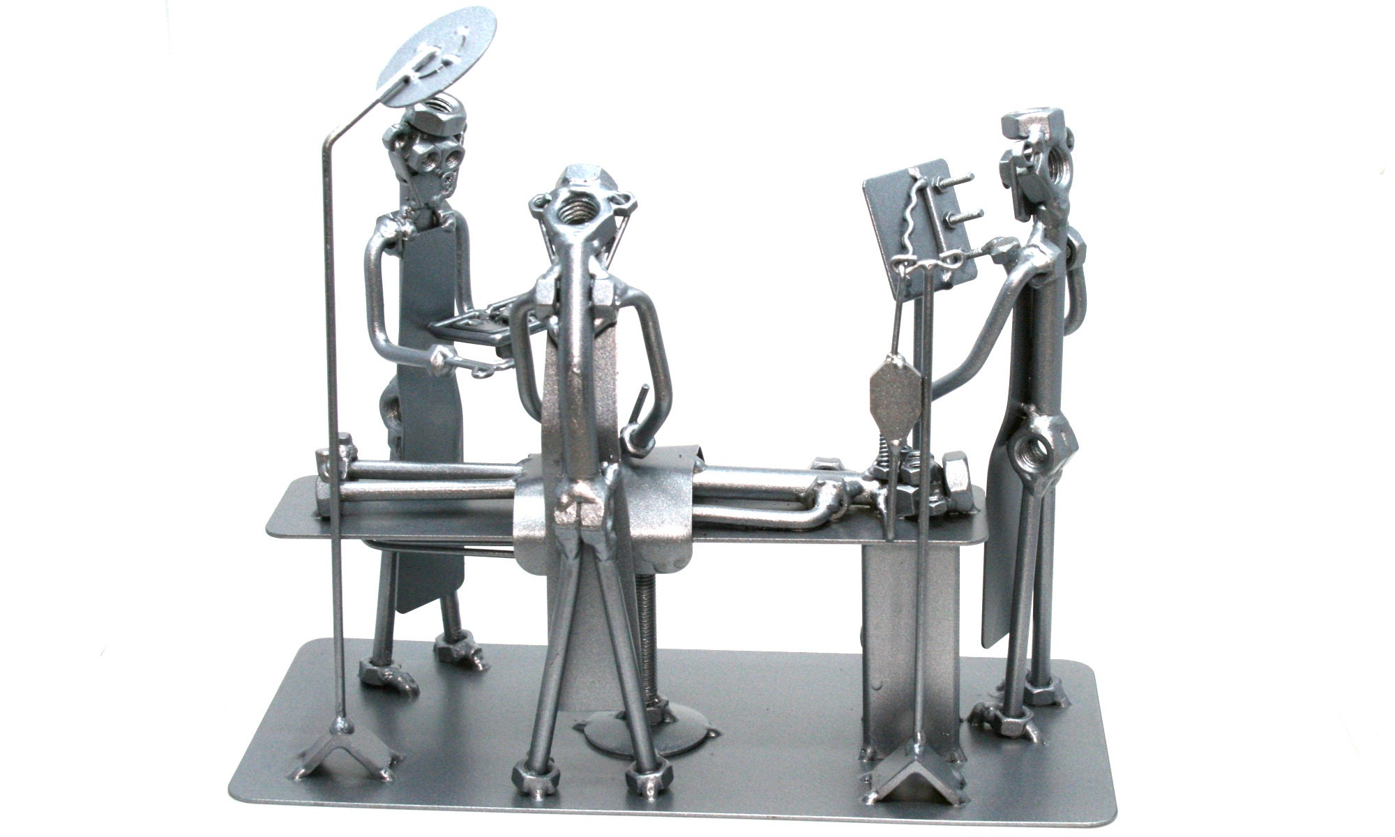 4 in 1 Personalized Urologist Metal Sculpture, Custom Doctor Gift ...