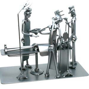 Elbow Joint Surgery Nuts and Bolts Sculpture, Medical Art, Chiropractor ...