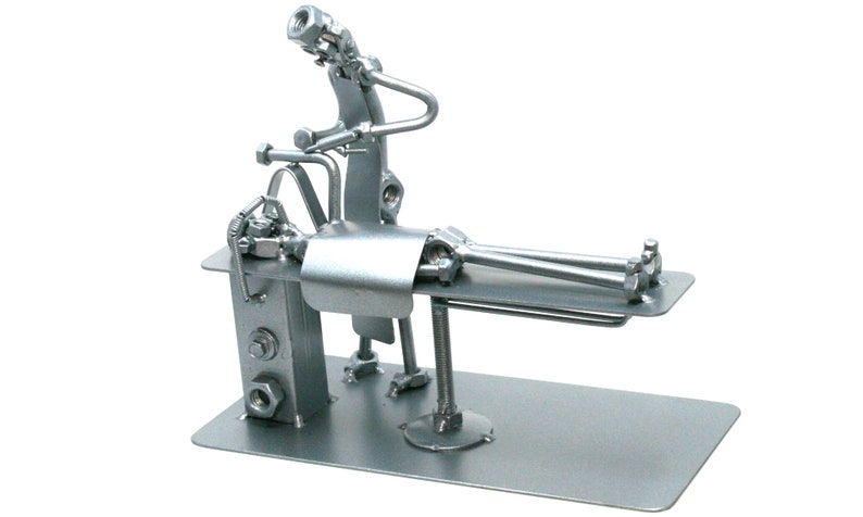 Elbow Joint Surgery Nuts and Bolts Sculpture, Medical Art, Chiropractor ...