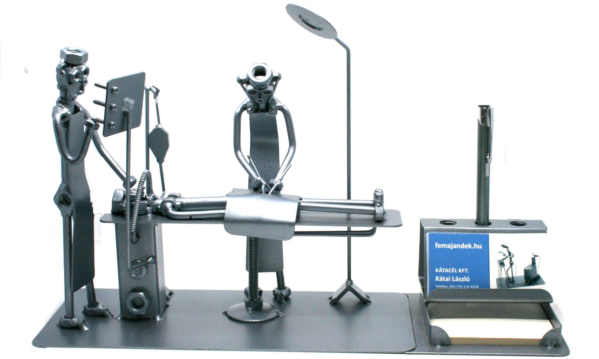 4 in 1 Personalized Urologist Metal Sculpture, Custom Doctor Gift ...