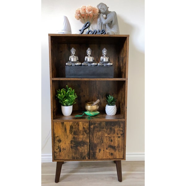 Rustic Bookcase - Etsy