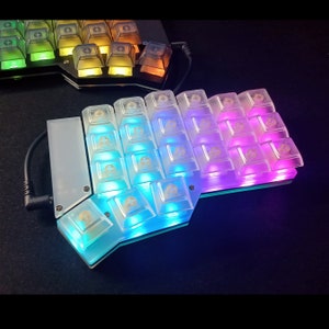 Pabile Corne V3 Hotswap MX Split Ergonomic Mechanical Keyboard Ready to Use Kit - Etsy