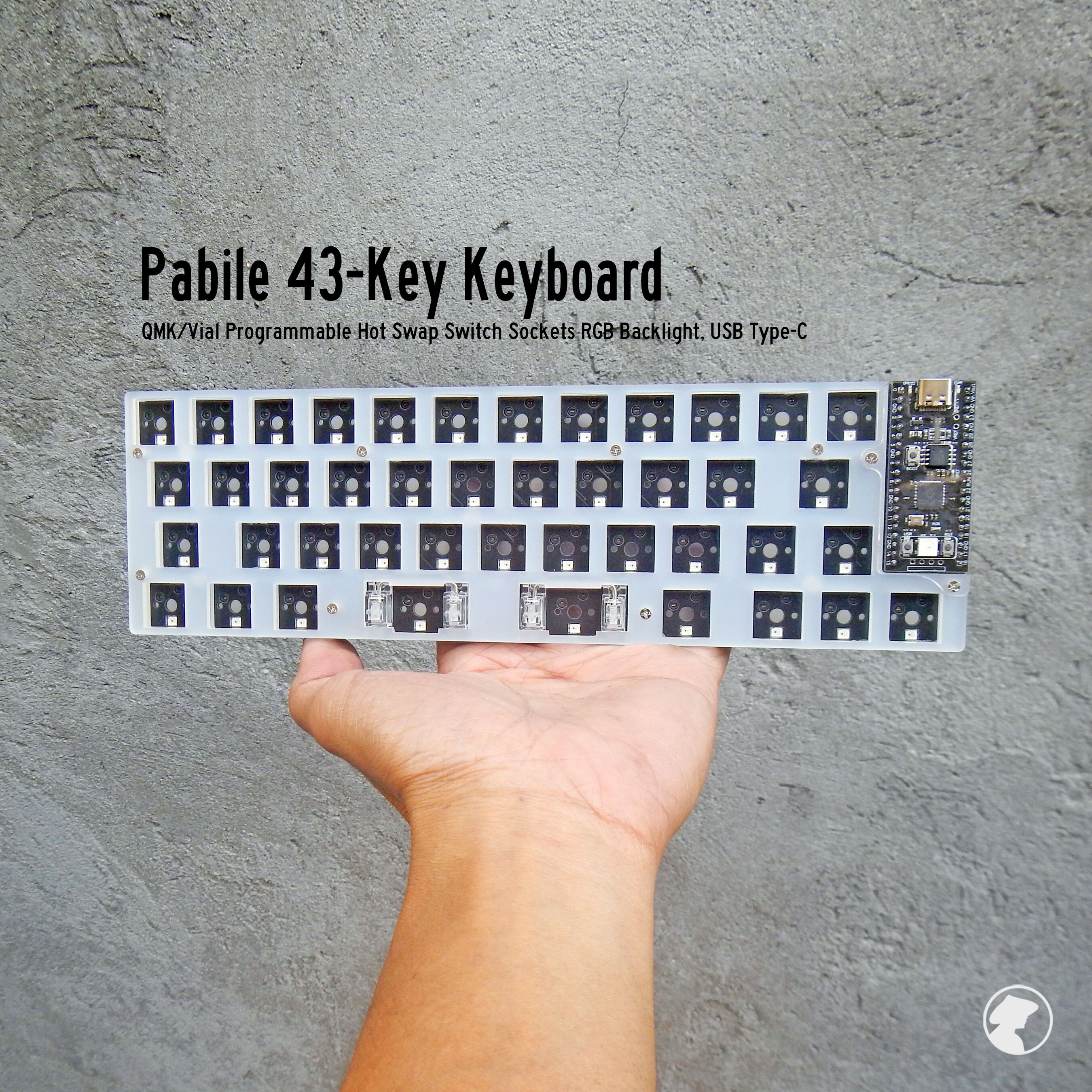 Pabile 43-key P43 40% Mechanical Keyboard Programmable RP2040 - Etsy