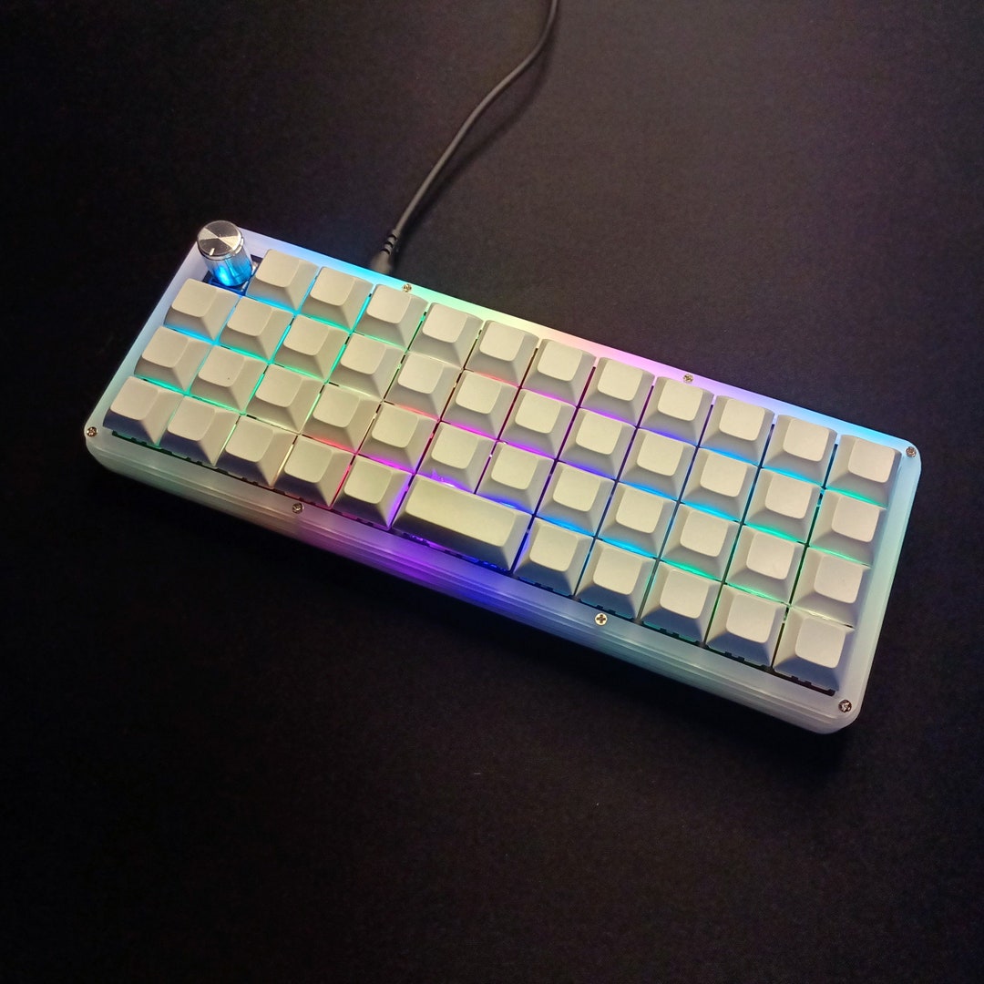 Pabile 48-key P48 Ortho Linear Mechanical Keyboard Programmable QMK ...