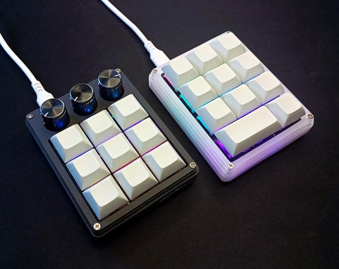 Pabile 12-key P12 Ready to Use RP2040 Macro Pad Qmk/vial RGB Hot Swap ...