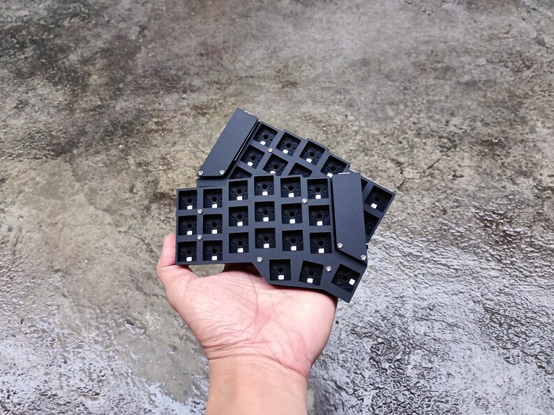 Pabile Corne V3 Hotswap MX Split Ergonomic Mechanical Keyboard Ready to ...