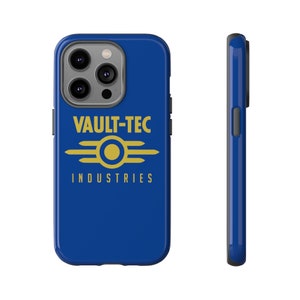 Fallout Inspired Dark Blue vault Tec Tough Case - Etsy