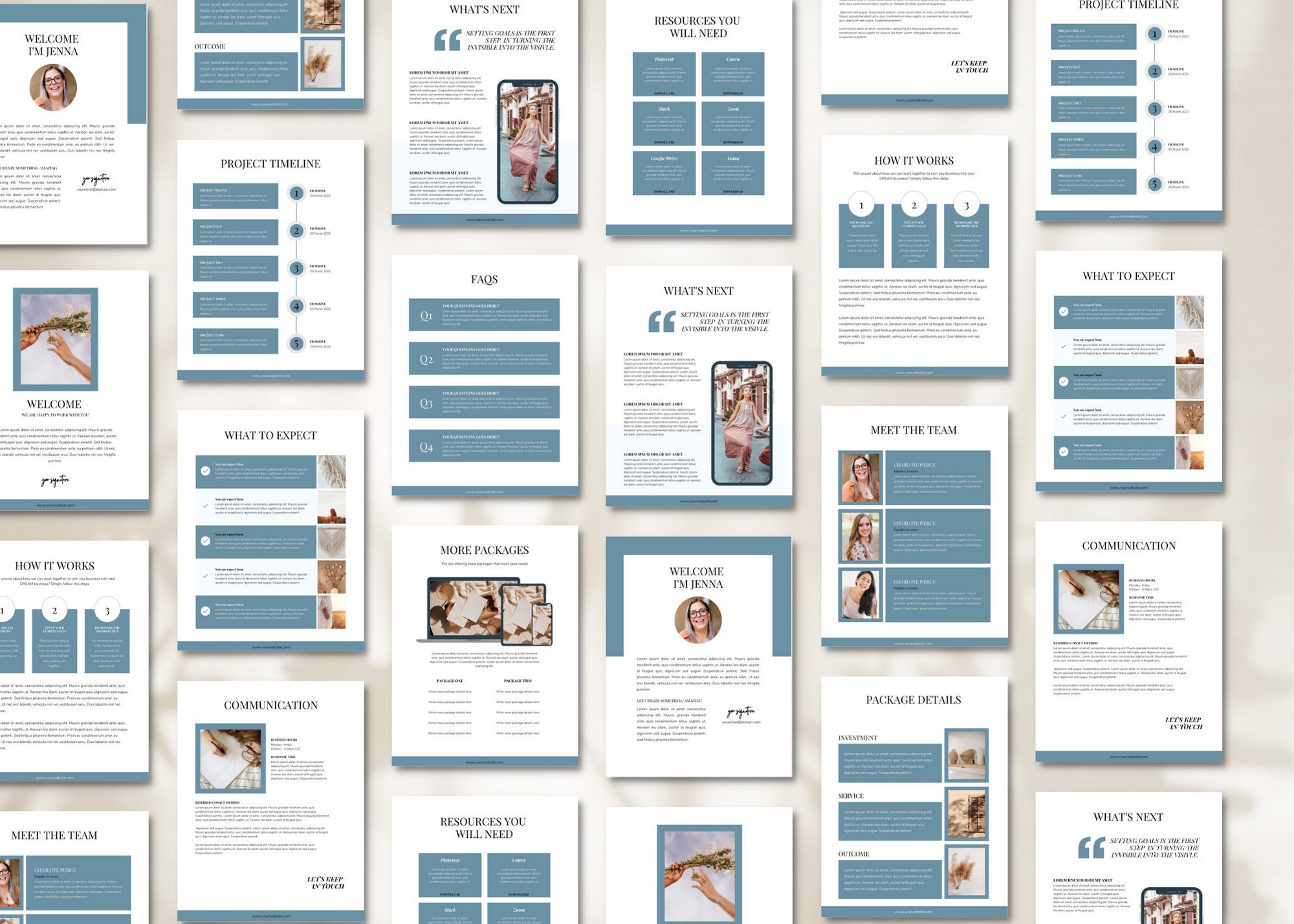 Client Welcome Packet, New Client Onboarding Packet, Coaching ...