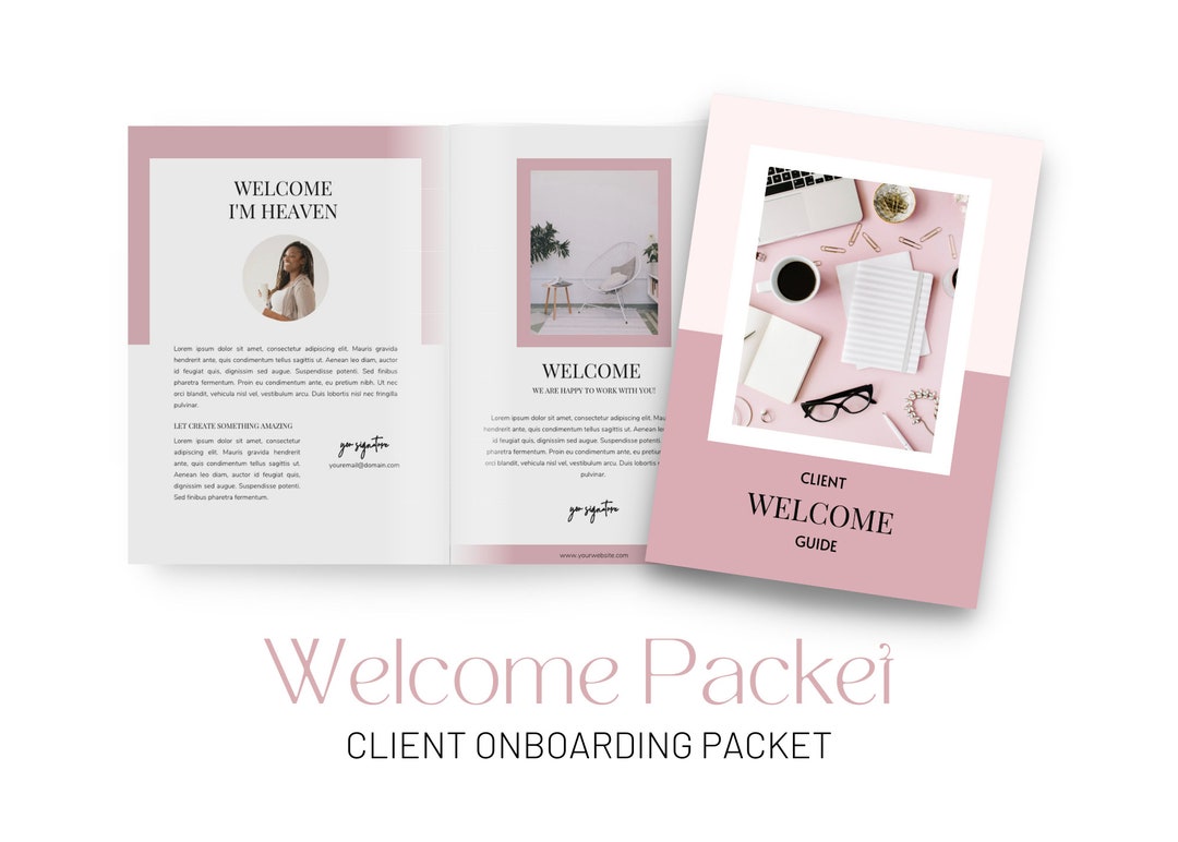 New Client Onboarding Packet, PINK Client Welcome Packet, Coaching ...