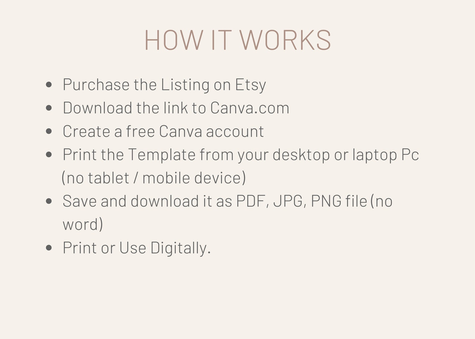 Printable Target Audience Worksheet, Customer Persona, Market Planner ...