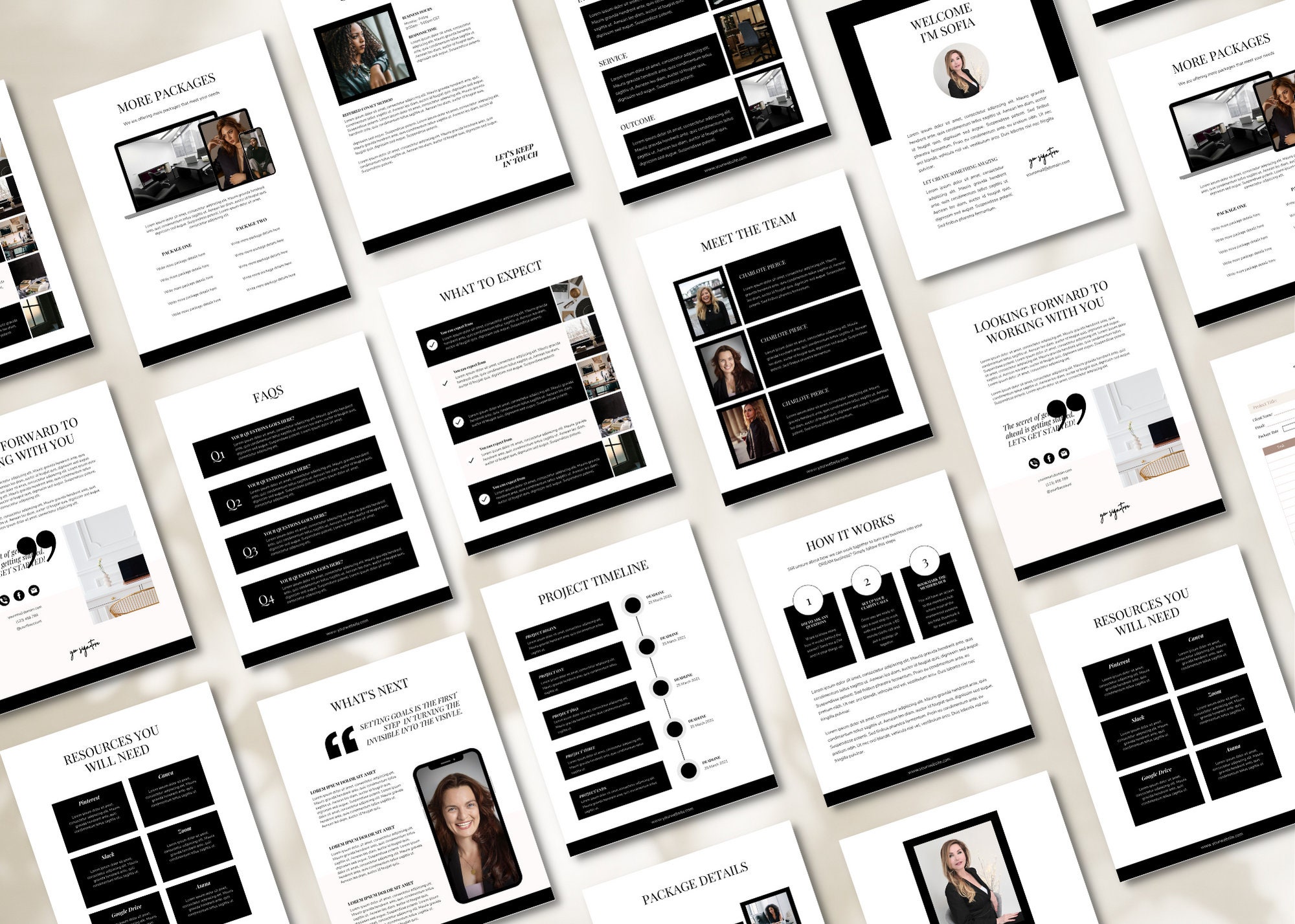 Client Welcome Packet, New Client Onboarding Packet, Coaching ...