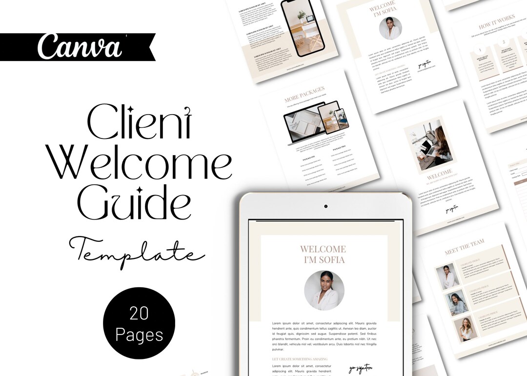 Client Welcome Packet, New Client Onboarding Packet, Coaching ...