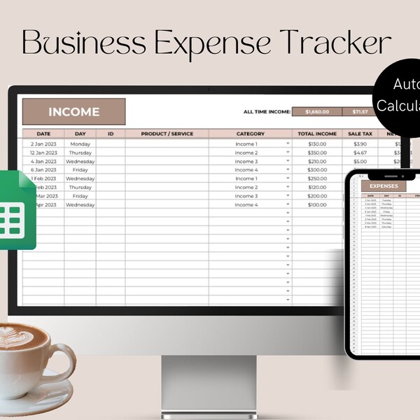 Shared Expense Tracker - Etsy