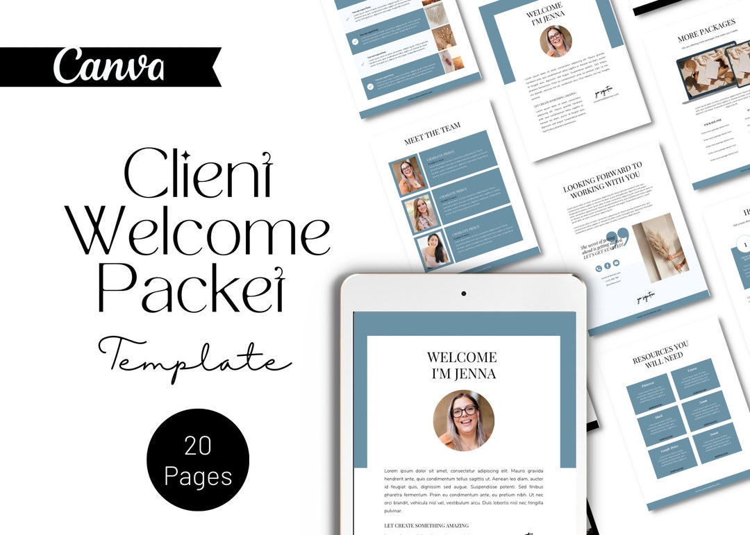 Client Welcome Packet, New Client Onboarding Packet, Coaching ...