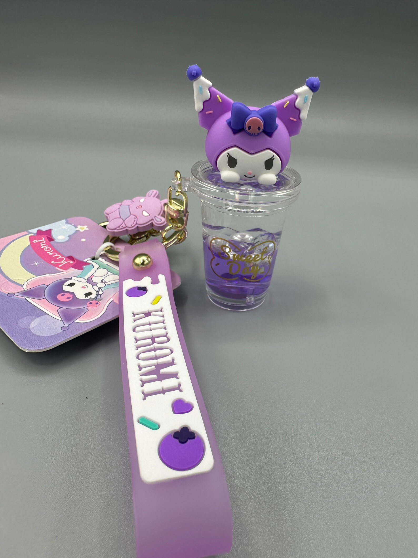 Sanrio Kawaii Boba Baby Keychain Kuromi Kawaii Keychain Boba - Etsy