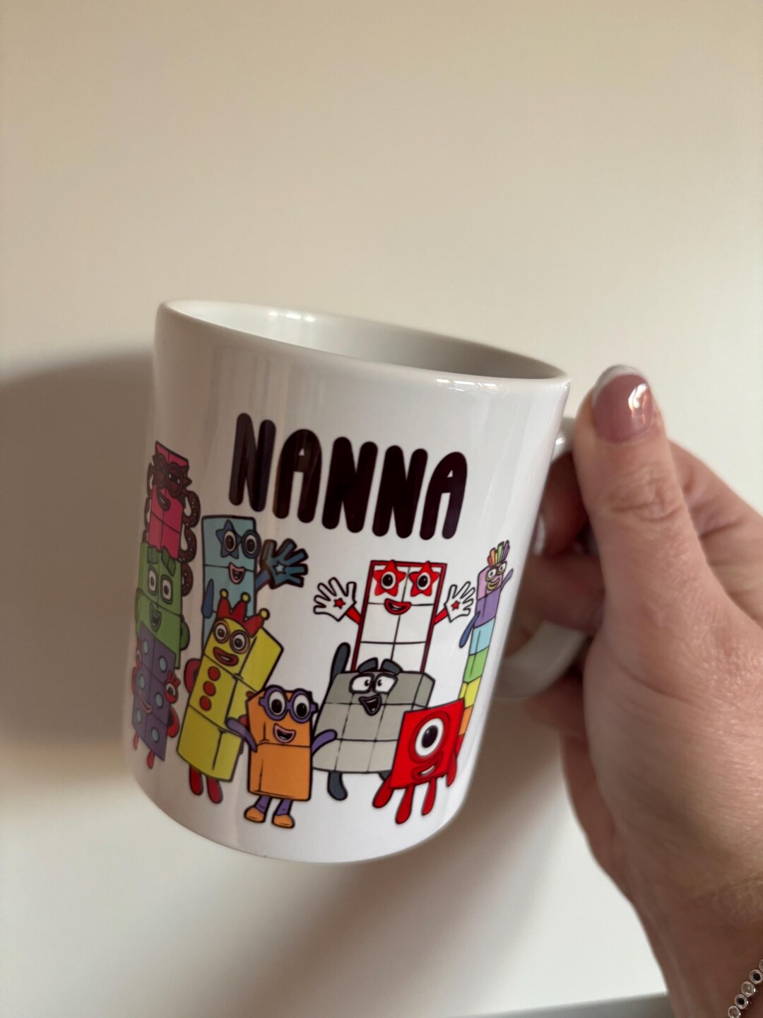 Numberblocks Personalised Children’s - Ceramic Mug Personalised ...