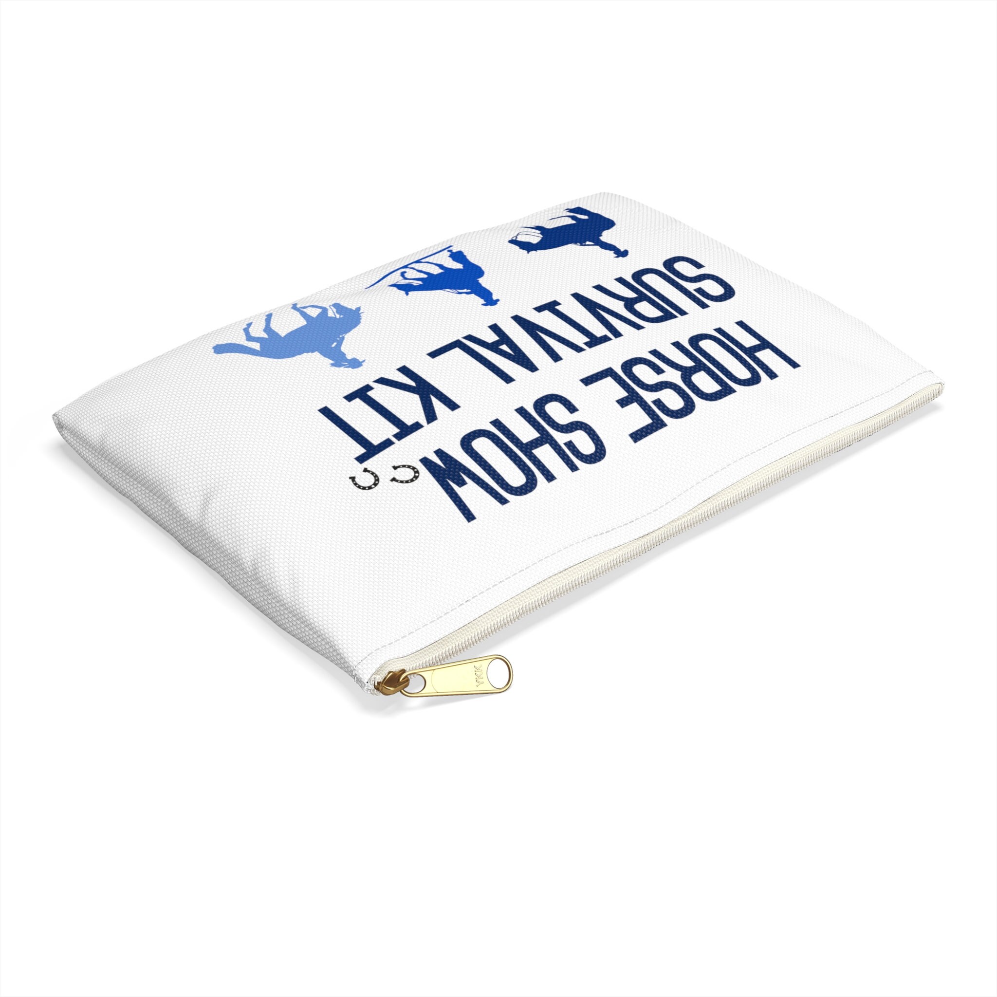 WESTERN HORSE SHOW Survival Kit Zipper Pouch | Makeup Cosmetic ...