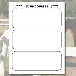 Printable HORSEBACK RIDING Lesson Plan Pages | Equestrian Horse Show ...