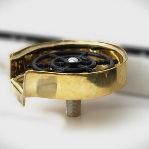 Unlacquered Brass Glass Rinser for Kitchen Sinks Kitchen Sink ...