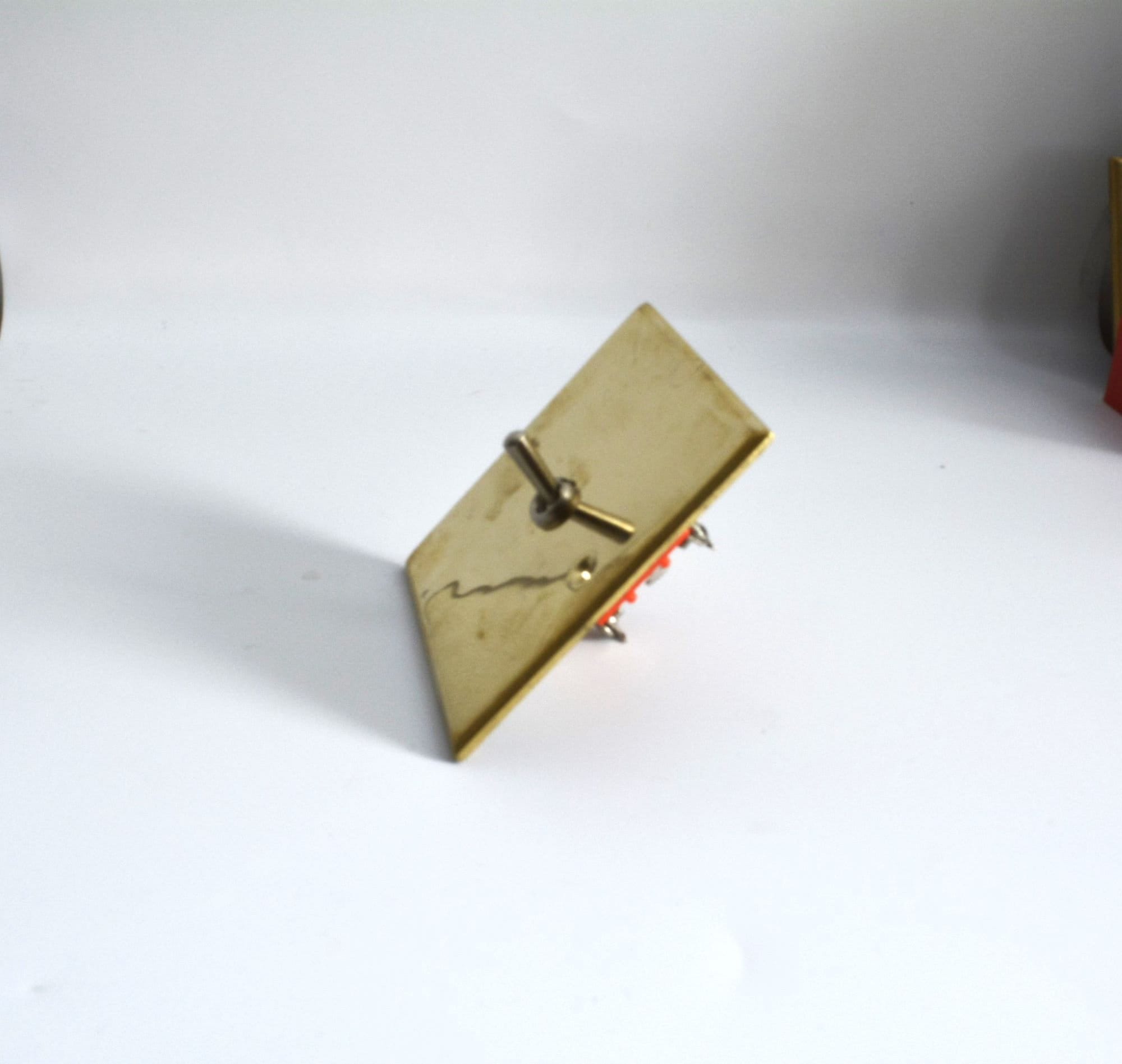 Engraved Brass Switch ,moroccan Copper Socket Plate, Antique Copper ...