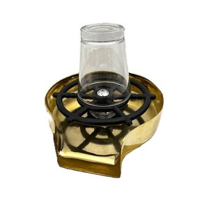 Unlacquered Brass Glass Rinser for Kitchen Sinks Kitchen Sink ...