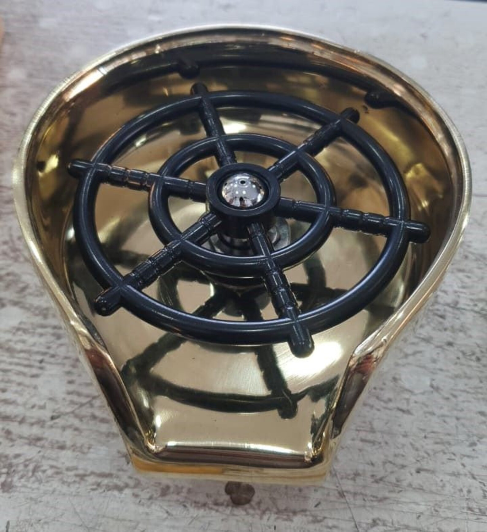 Unlacquered Brass Glass Rinser for Kitchen Sinks Kitchen Sink ...