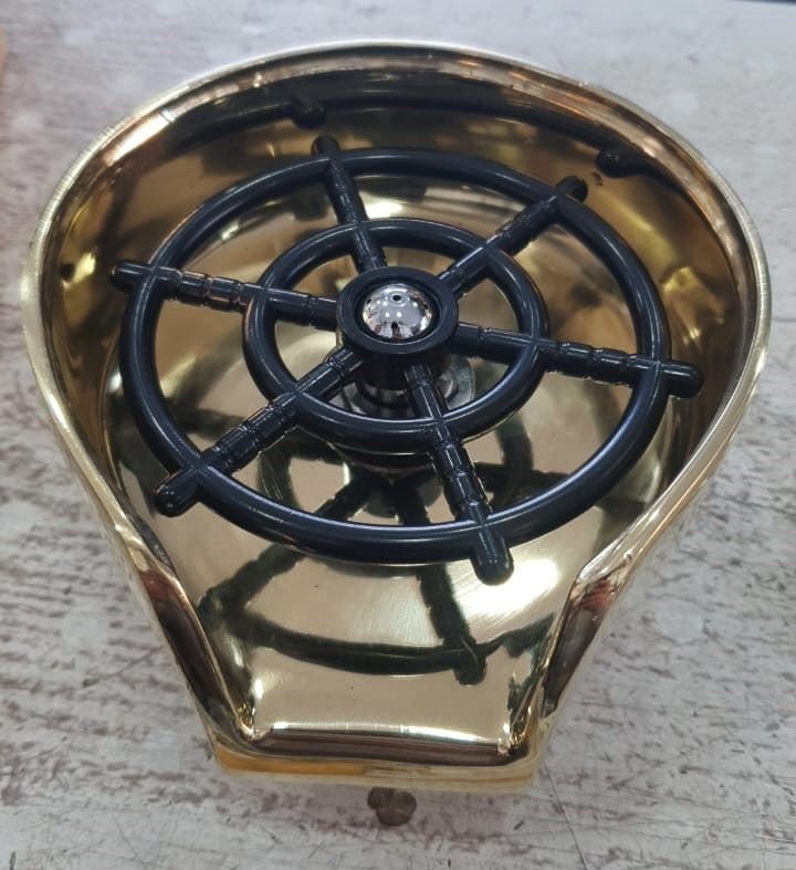 Unlacquered Brass Glass Rinser for Kitchen Sinks Kitchen Sink ...