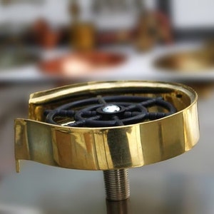 Unlacquered Brass Glass Rinser for Kitchen Sinks Kitchen Sink ...