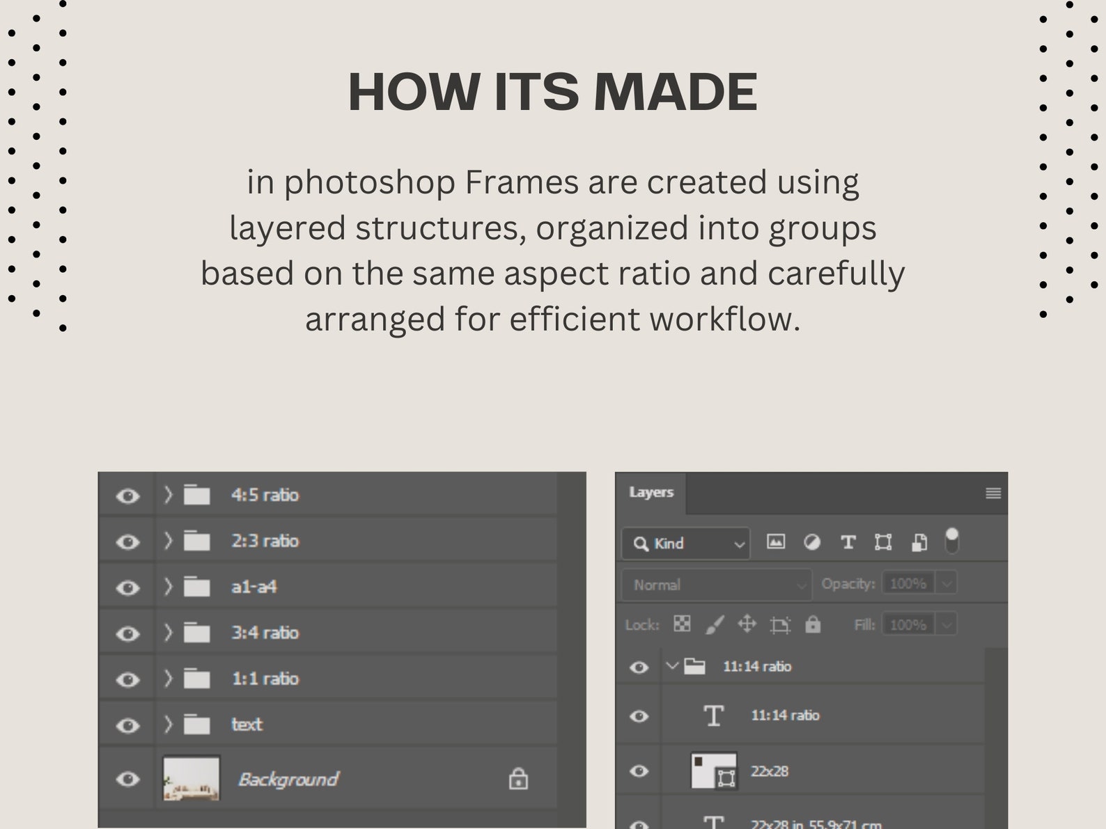 Wall Art Size Guide: Multiple Ratios Canva/photoshop Template - Etsy