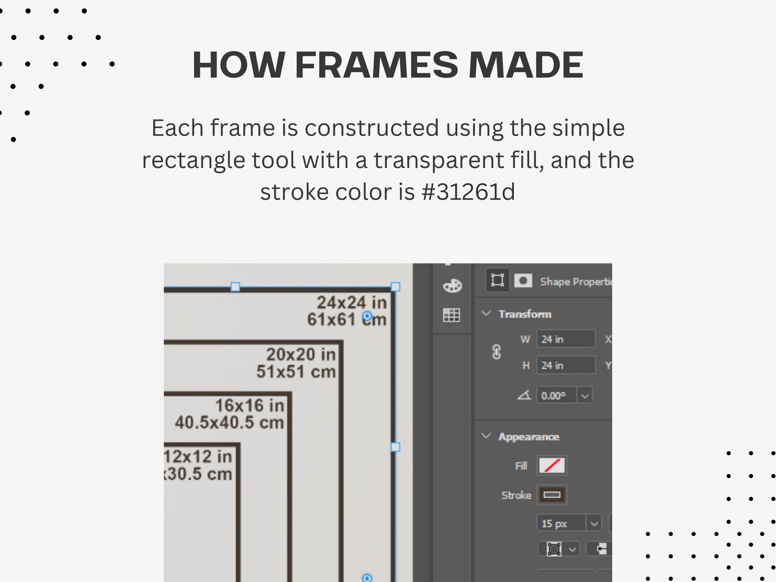 Wall Art Size Guide: Editable Comparison Chart (canva & Photoshop) - Etsy