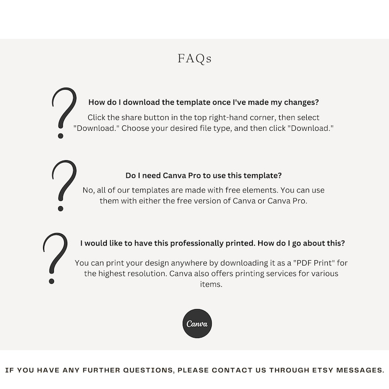 Necklace Length Size Chart Template: Editable Jewelry Guide (canva) - Etsy
