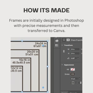Art Print Size Guide, Ratio Size Guide, Picture Frame Size Guide, Art ...