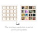 6 Square Frame Mockups Wood Frame Mockup Square Wood Frame - Etsy