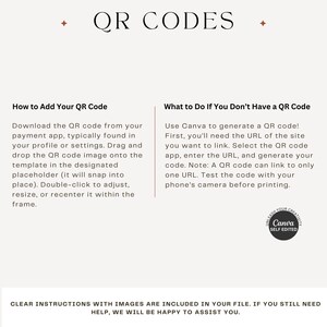 Editable Small Business Sign Bundle, Price List, Scan to Pay, Printable ...