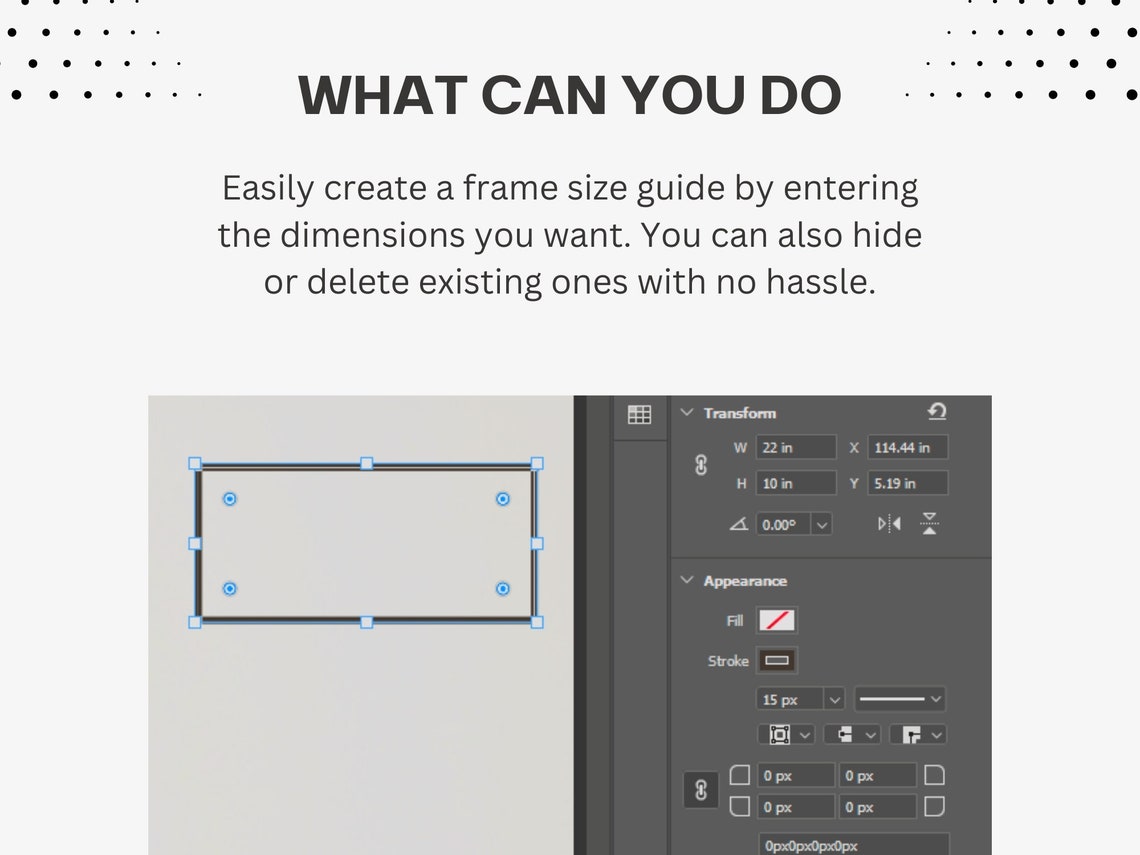 Horizontal Wall Art Size Guide: Canva & Photoshop Template - Etsy
