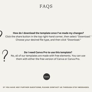 Etsy Listing Template: Digital Download Instructions, FAQ, Reviews ...