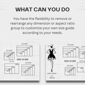 Aspect Ratio Guide ,horizontal Wall Art Size Guide , Frame Size Guide ...