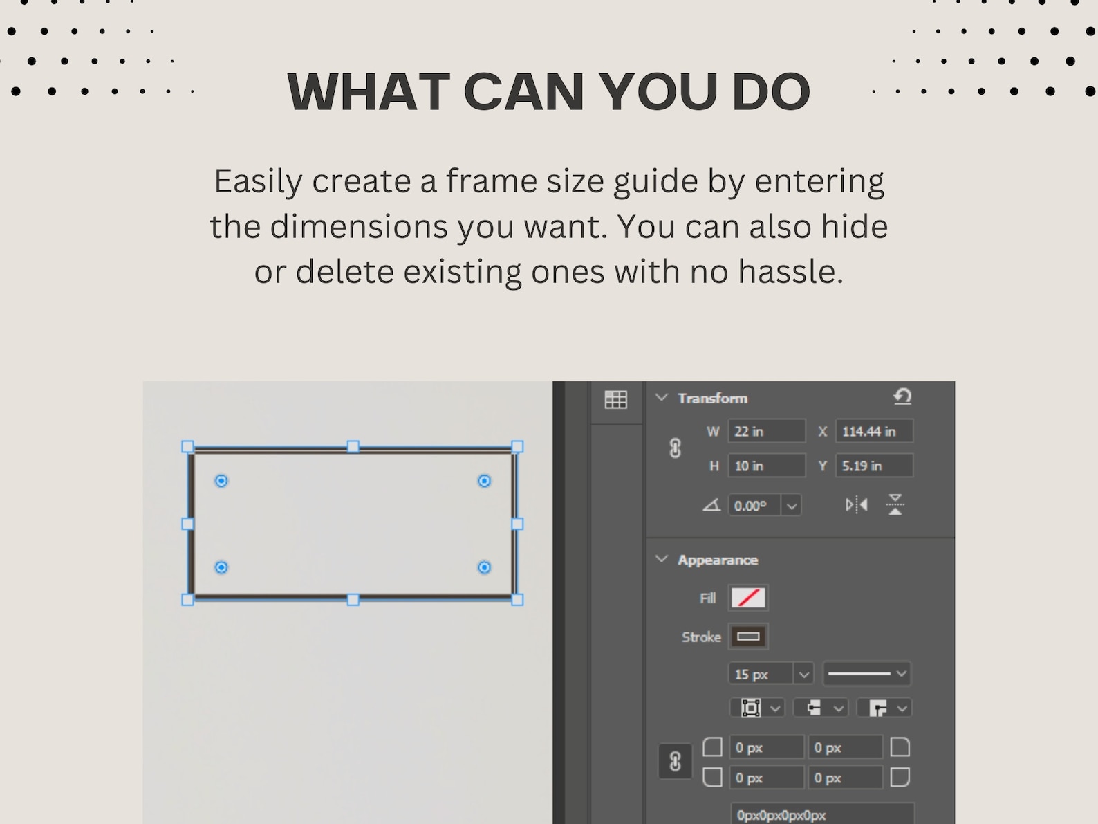 Wall Art Size Guide: Multiple Ratios Canva/photoshop Template - Etsy