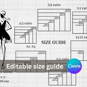 Aspect Ratio Guide ,horizontal Wall Art Size Guide , Frame Size Guide ...