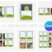 Wall Art Size Guide ,vertical and Horizontal Frame Size Comparison ...