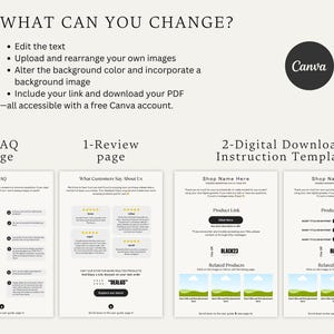 Canva User Guide Template for Etsy Sellers (digital Download) - Etsy