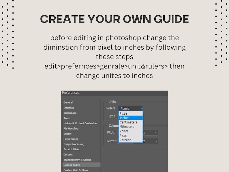 Wall Art Size Guide: Multiple Ratios Canva/photoshop Template - Etsy