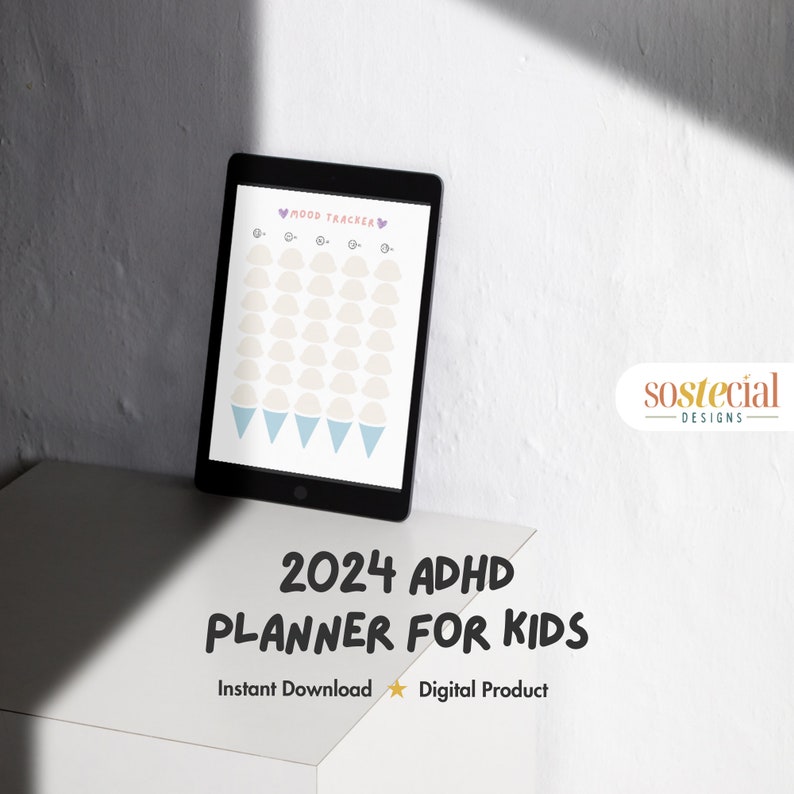 Unlock Focus and Fun This 2024 With the ADHD Planner for Kids ...
