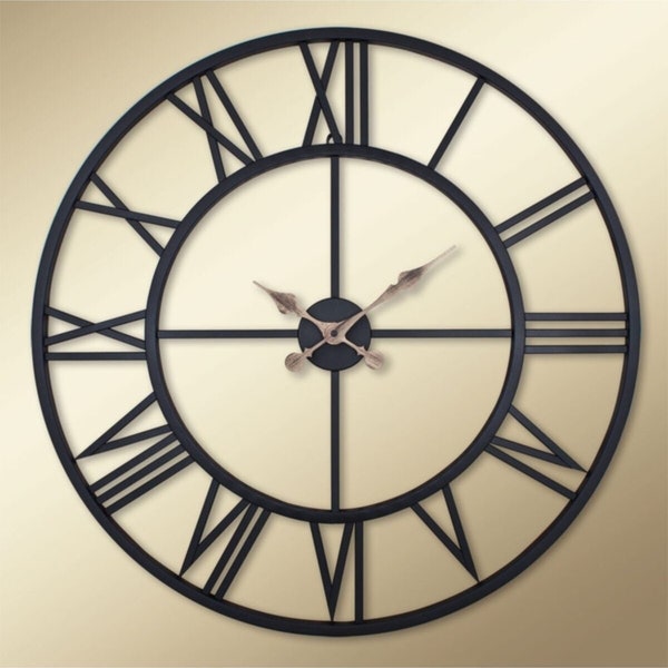 Large Skeleton Wall Clock - Etsy