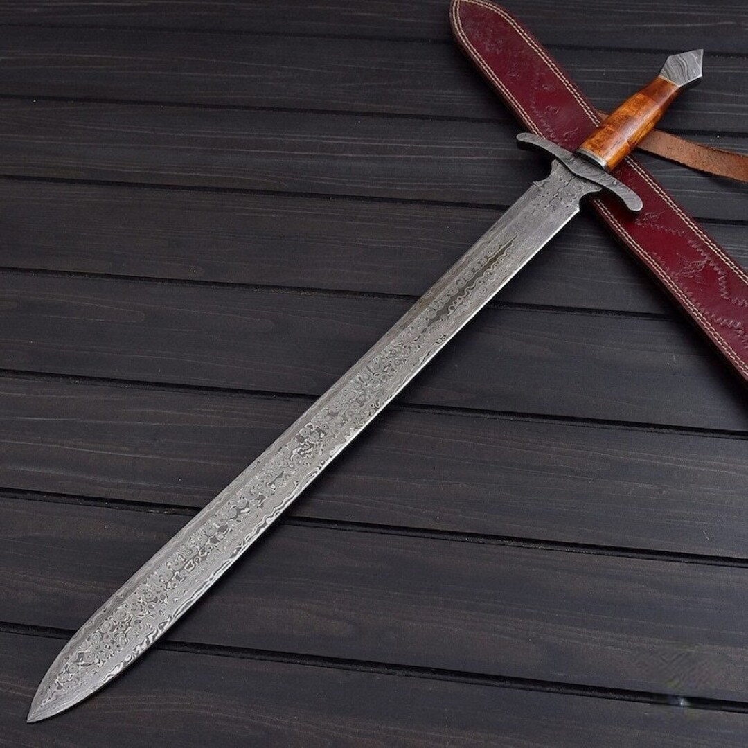 Handmade Viking Swords Handmade Damascus Steel Sword. Hobbit - Etsy